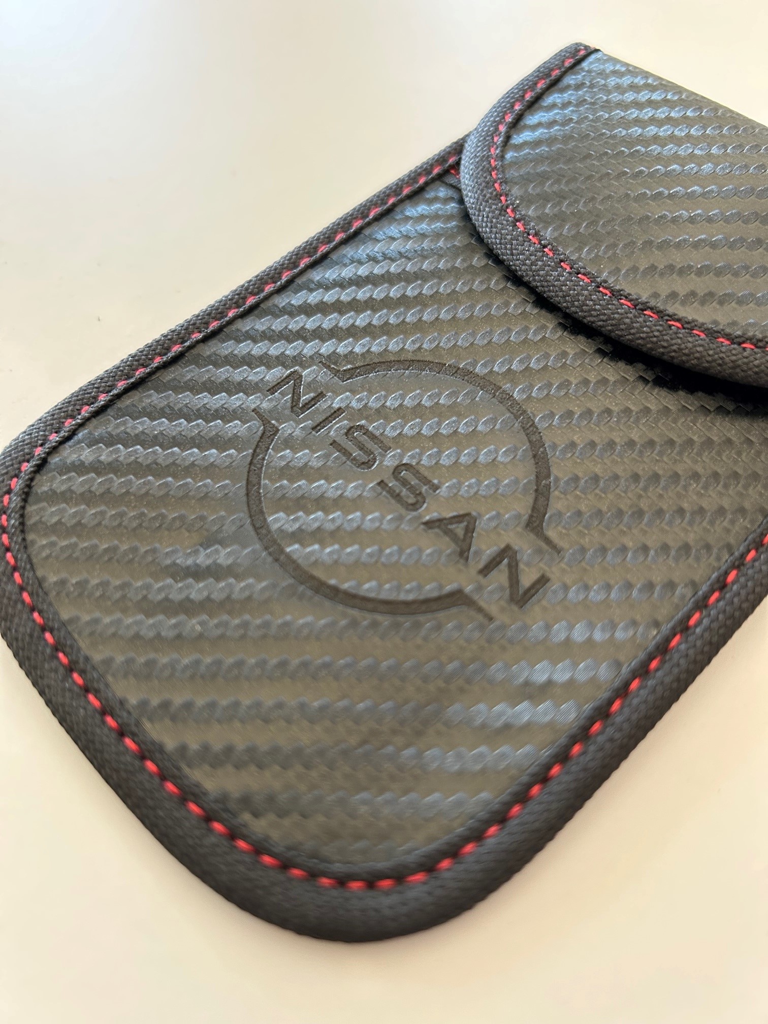 Nissan Anti Theft Key Pouch - Carbon Fibre - Nissan Merchandise Store