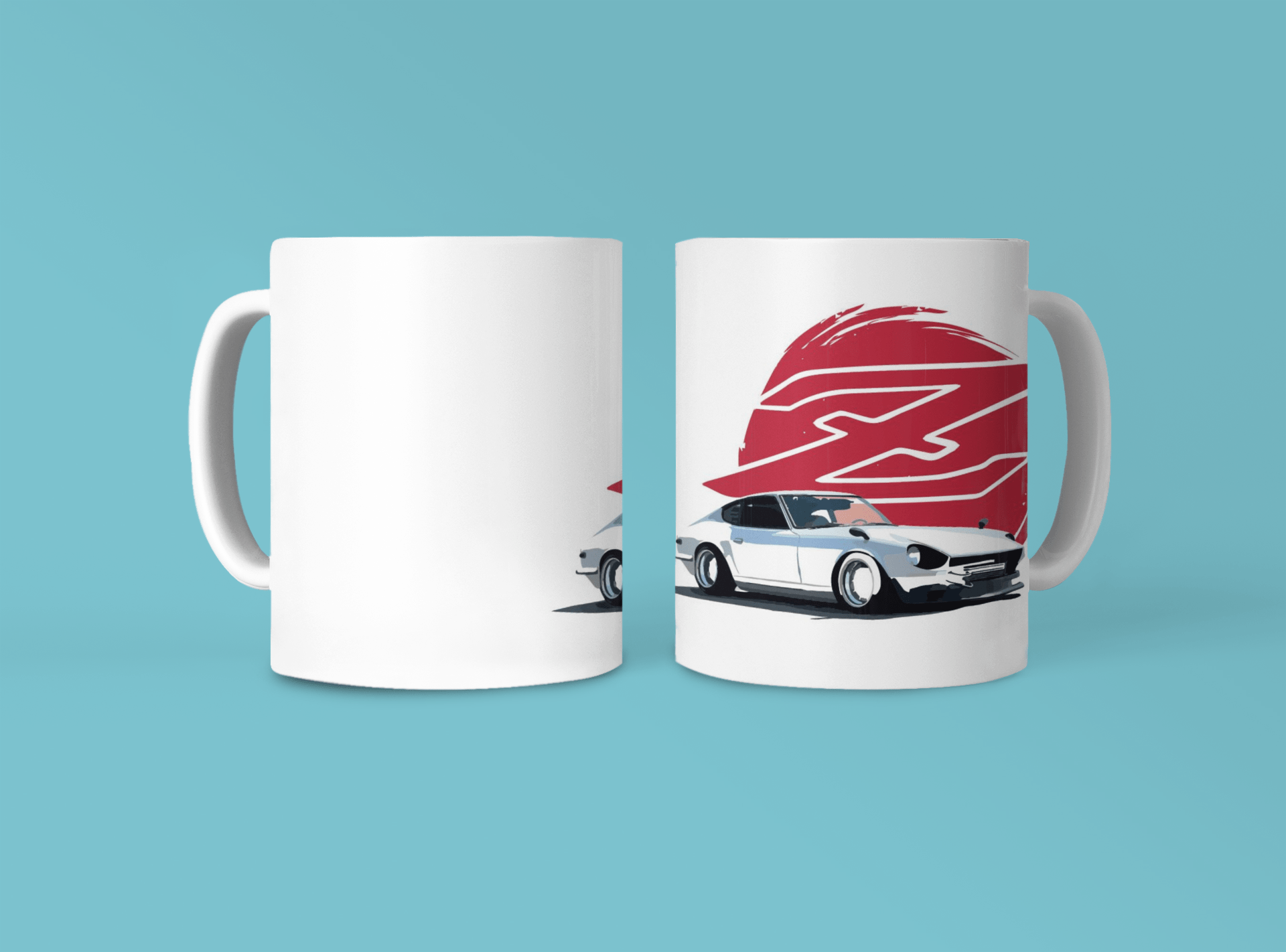 240Z Sublimated Mug - Nissan Merchandise Store
